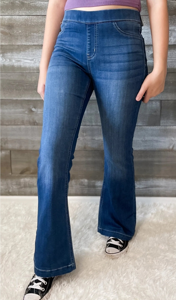 Petite Pull On Flare Jeggings (30" inseam) by Cello – Gypsy River Apparel